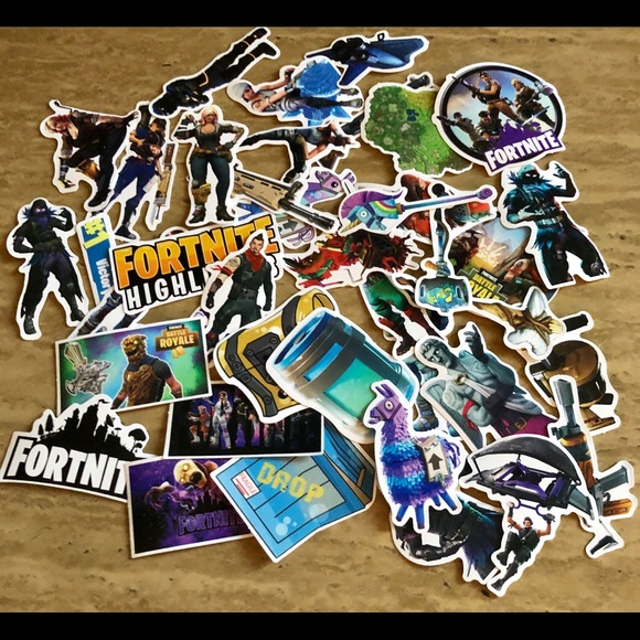 Other | Fortnite 4 Pcs Stickers Nwt | Poshmark